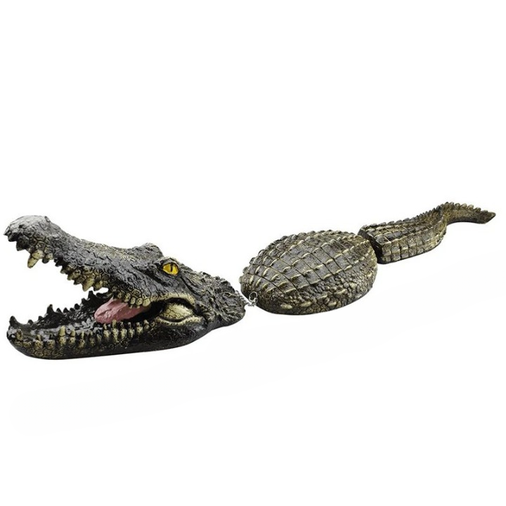 Décoration D'Étang Faux Crocodile | La Maison Du Jardinier