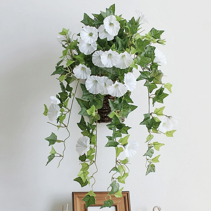 Fleurs Tombantes Artificielles Petunia | La Maison Du Jardinier