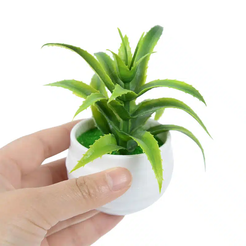 Mini Plante Artificielle En Pot | La Maison Du Jardinier