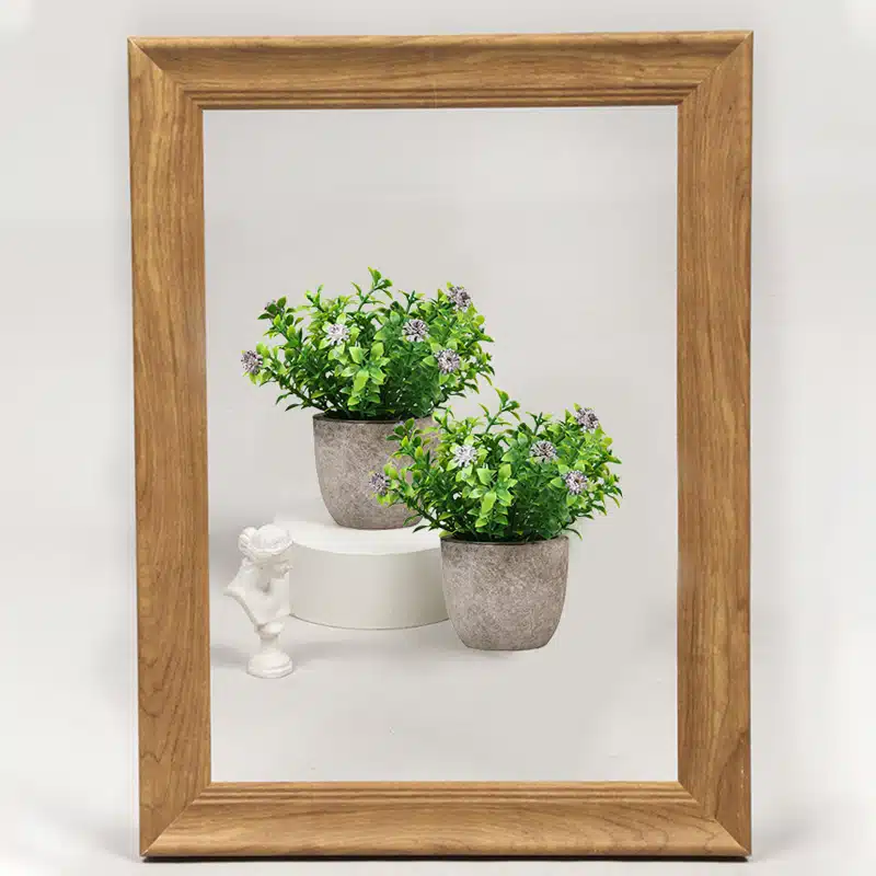 Mini Plante Verte Artificielle à Fleurs Grises | La Maison Du Jardinier