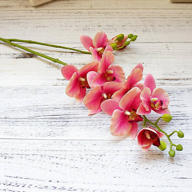 Tige Fleurs D’orchidée Artificielle | La Maison Du Jardinier